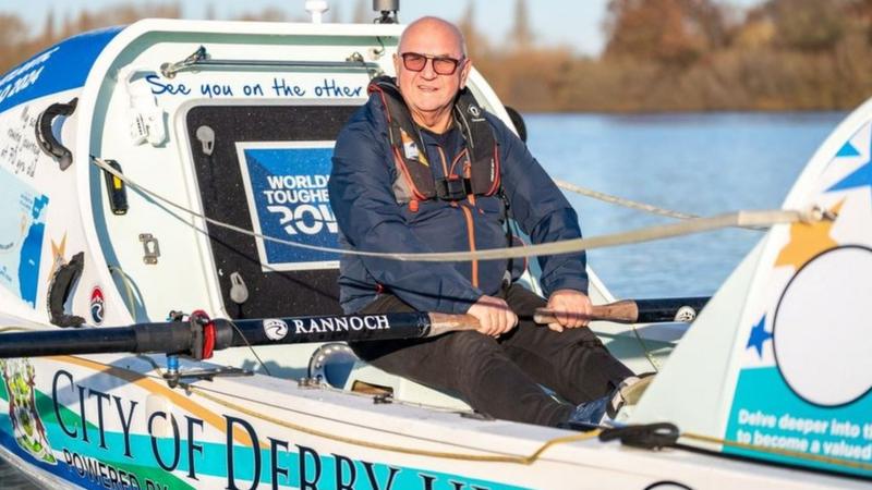 Nottingham: Skipper leads rowing team to break Atlantic Ocean record ...