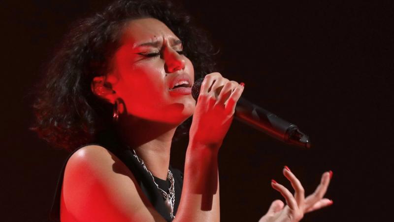 Raye's path to the Brits: 'It's not been the simplest story' - BBC News