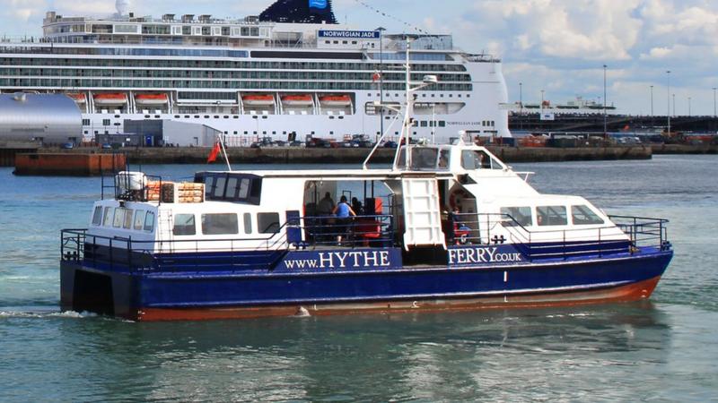 Hythe Ferry: New £250k replacement pontoon needed - BBC News