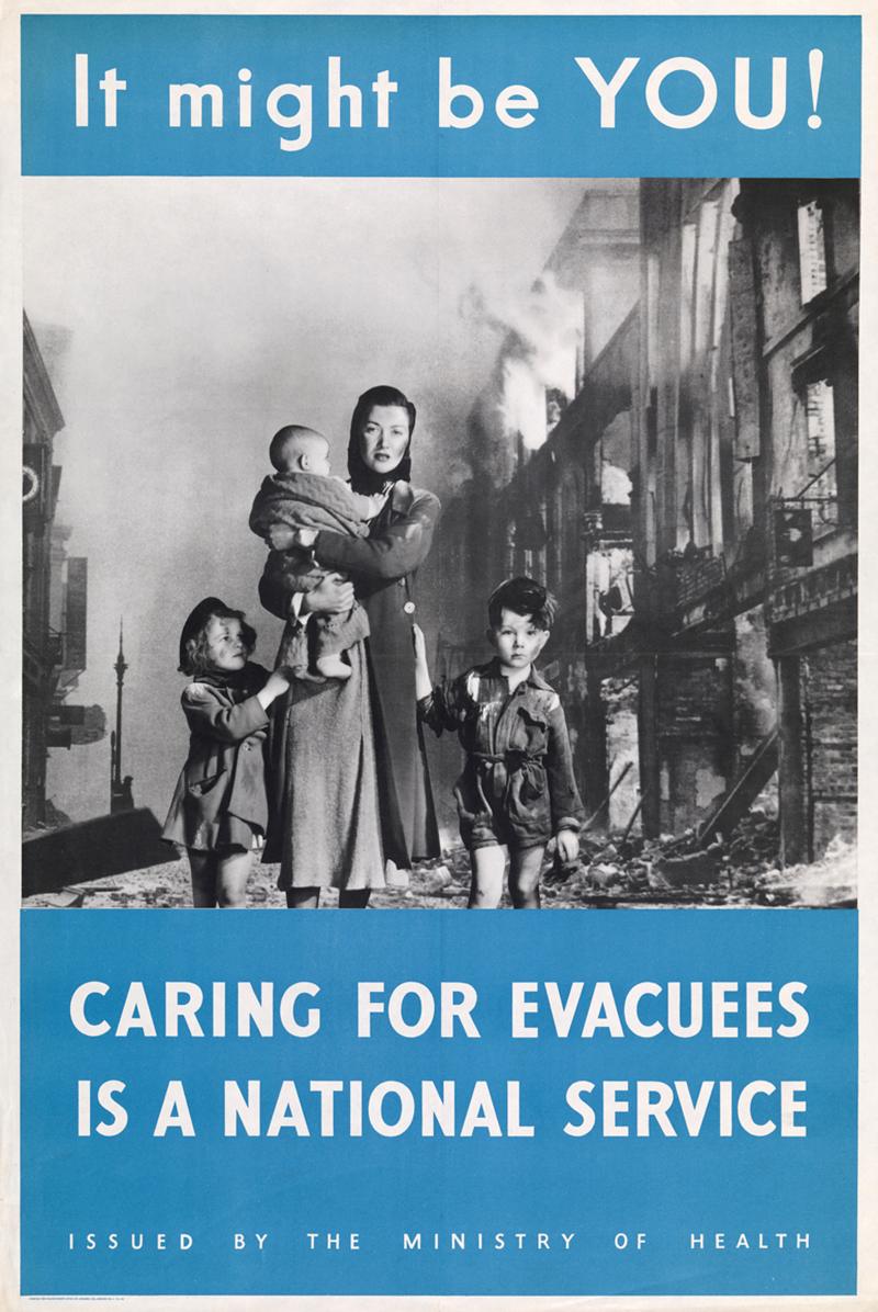 When the UK was bombed nightly for eight months in a row - BBC News