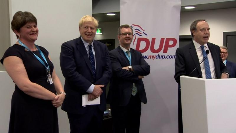 DUP conference: Johnson 'should seek Brexit deal changes' - BBC News