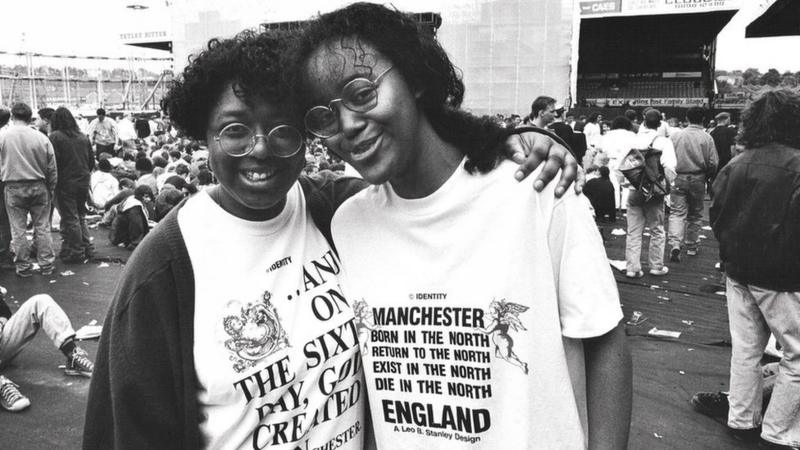 Madchester icons feature in new photo book - BBC News
