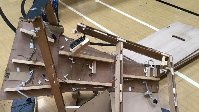 Vandals trash Stamford model railway exhibition - BBC News
