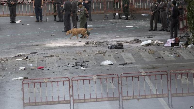 Bangkok explosion in pictures - BBC News