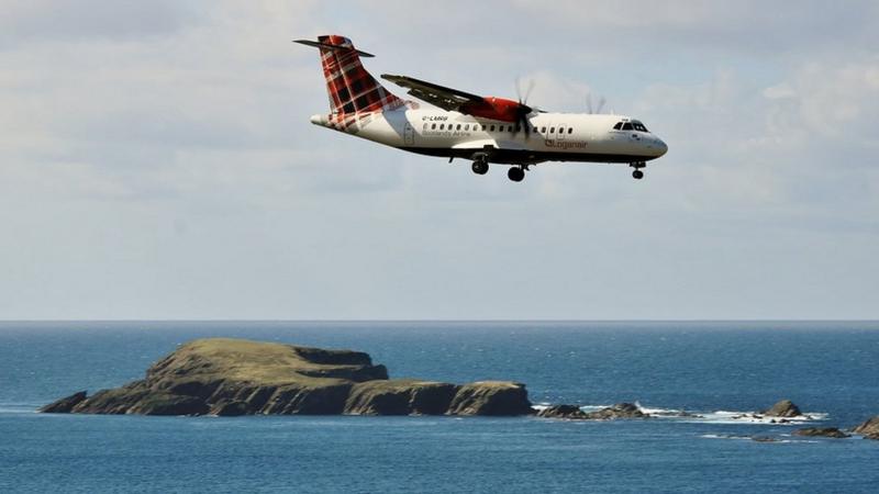 Loganair: The airline that survived 60 years of turbulence - BBC News