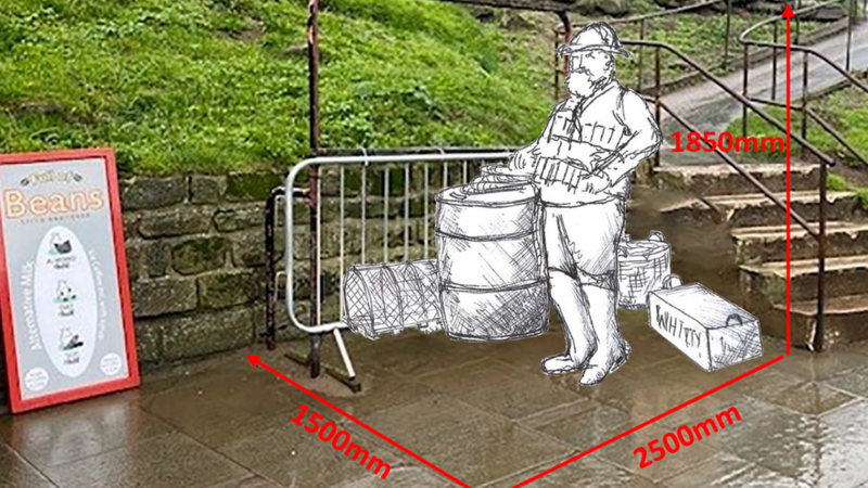 Whitby: Sculpture of lifeboatman Henry Freeman planned - BBC News