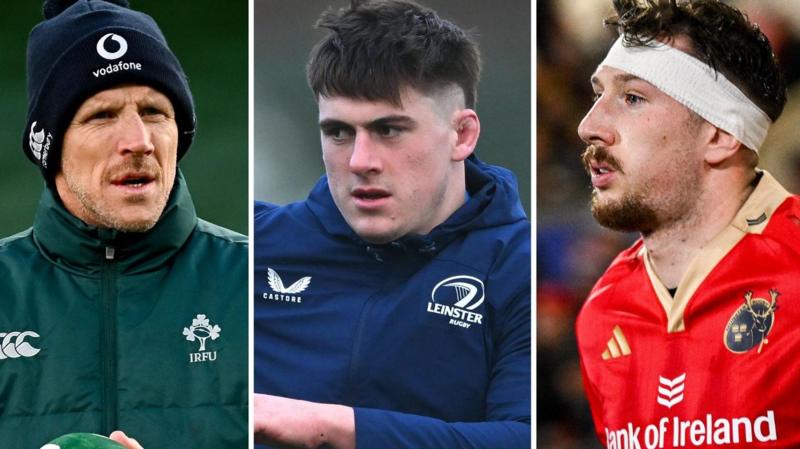 Six Nations 2025: Talking points from Ireland interim head coach Simon Easterby's first squad ...