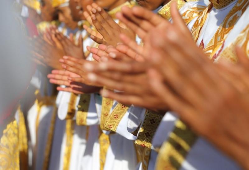 In pictures: Ethiopians celebrate the festival of Timket - BBC News