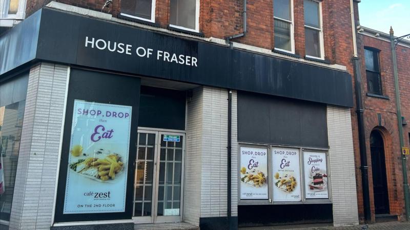 Grimsby House of Fraser project awarded £112k grant funding - BBC News