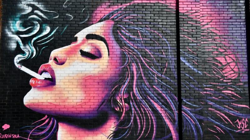 How Digbeth gave a home to graffiti and street art - BBC News
