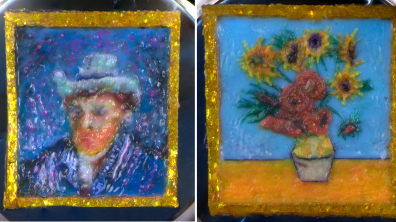 Van Gogh works painted inside watch by Bournemouth artist - BBC News