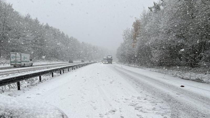 London snow: Wintry scenes captured in the capital - BBC News
