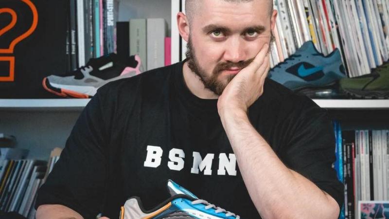 Trainer collector from Woking turns his passion into a career - BBC News