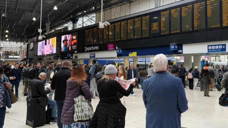 Major disruption to trains in south England expected to last all day ...