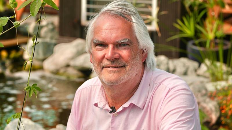 New Lenwade tropical house with 400 butterflies opens - BBC News