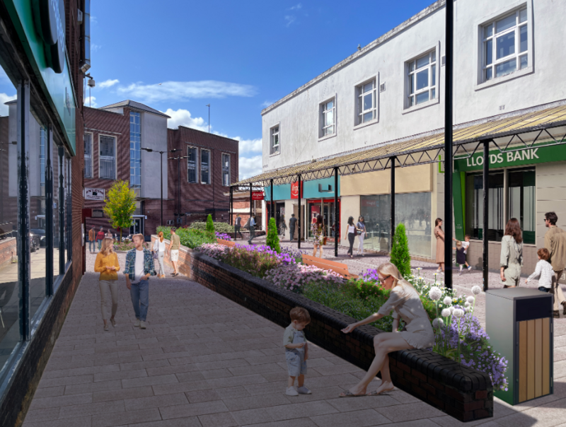 Workington town centre transformation designs revealed - BBC News