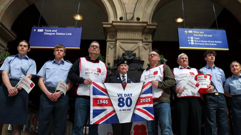 VE Day moments so far - and what's still to come - BBC News