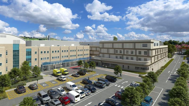 New building at Calderdale Royal Hospital granted approval - BBC News