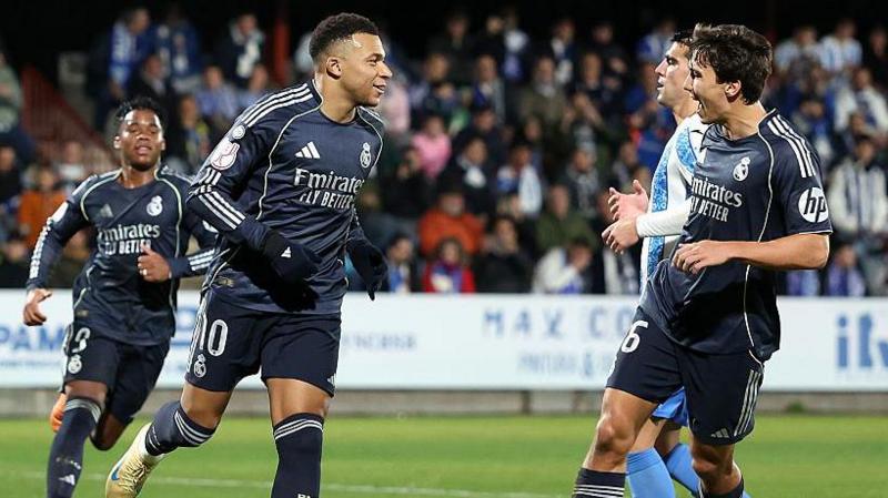 Talavera 2-3 Real Madrid: Kylian Mbappe one short of equalling ...