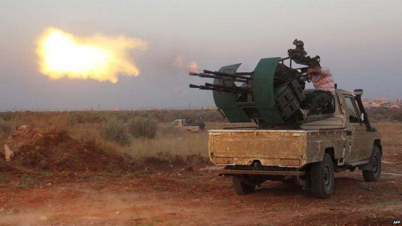 Syria conflict: Rebels seize key Idlib airbase - BBC News