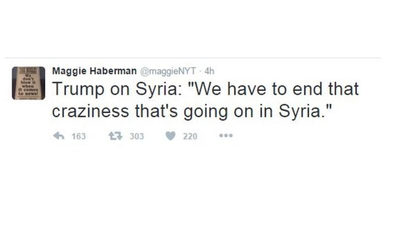 Trump interview: Key points from sit-down with New York Times - BBC News