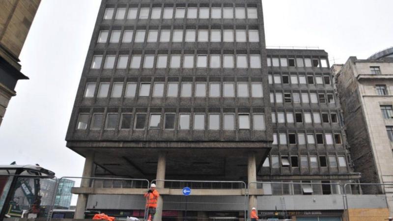 Building work starts on Newcastle's HMRC headquarters - BBC News