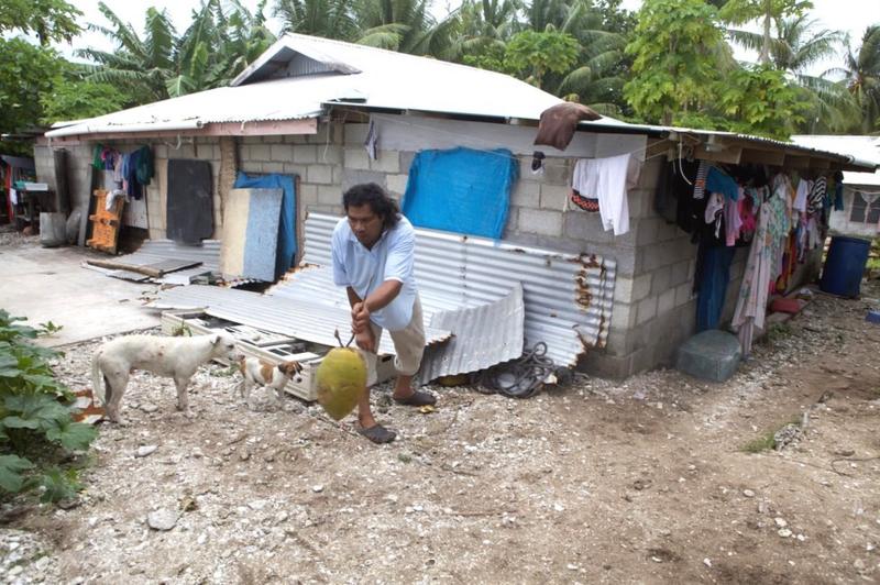 The man who would be the first climate change refugee - BBC News