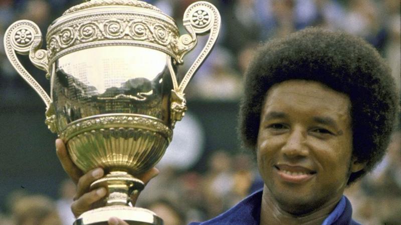 Wimbledon tennis champion Arthur Ashe and South Africa: 'The first free ...