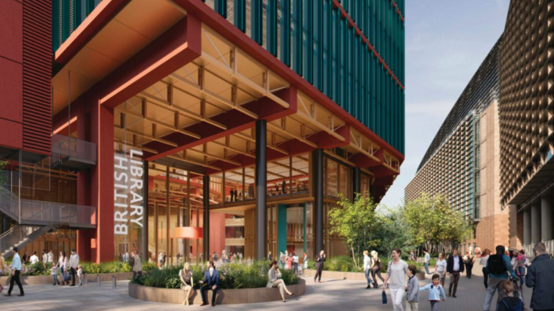 British Library extension project to begin in 2026 - BBC News