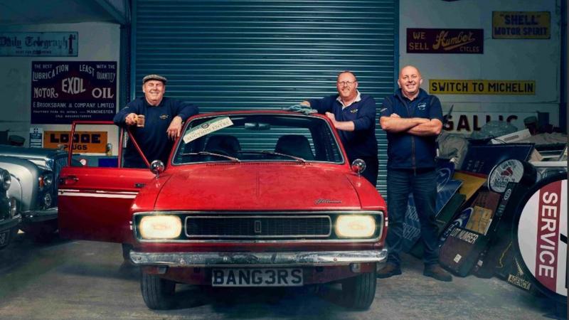 'Last remaining' 1969 Hillman GT on display in Gaydon - BBC News
