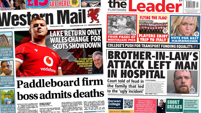 Wales’ newspaper review - BBC News