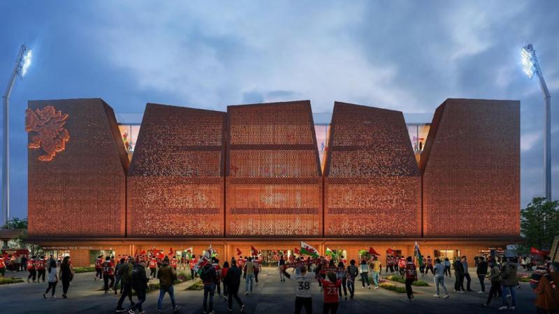 Wrexham: Planning committee vote to approve new Kop Stand plans - BBC Sport