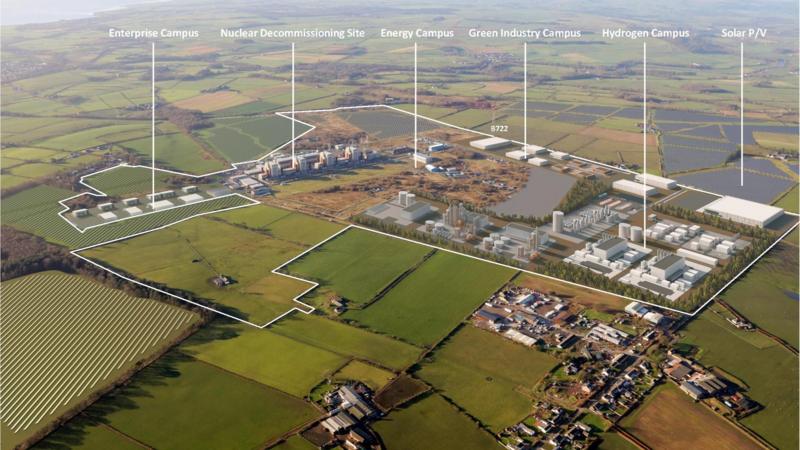 Green vision for old Chapelcross nuclear plant site unveiled - BBC News