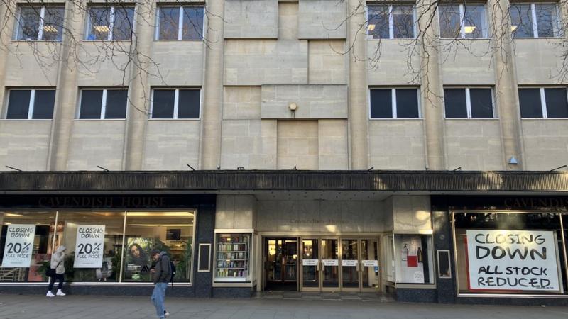 Cheltenham's Cavendish House could become town centre homes - BBC News