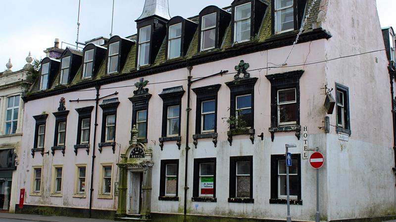 What happened to Stranraer after the ferries left? - BBC News