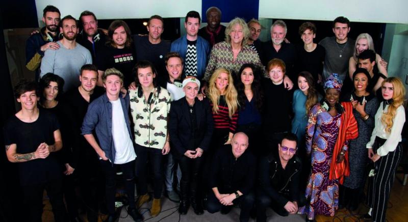 Band Aid 40: Tony Hadley responds to Ed Sheeran as new megamix is ...