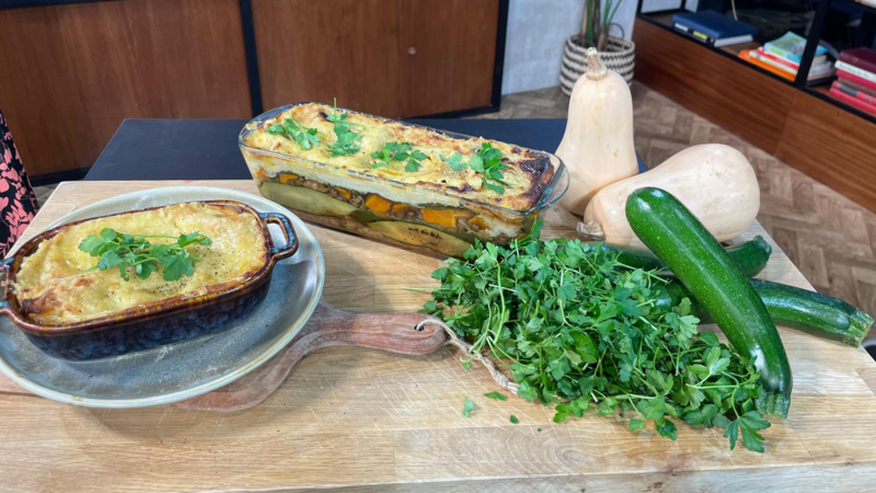 Yvonne's comforting veggie lasagne - BBC