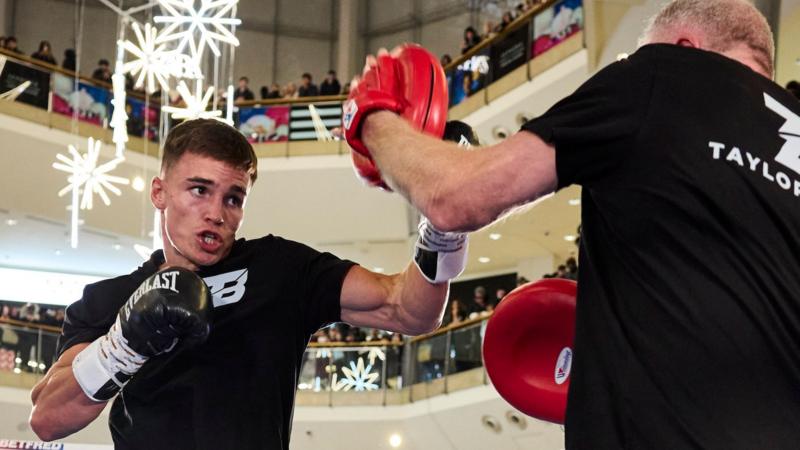 Taylor Bevan: ‘Big things’ coming for boxer as pro debut looms - BBC Sport