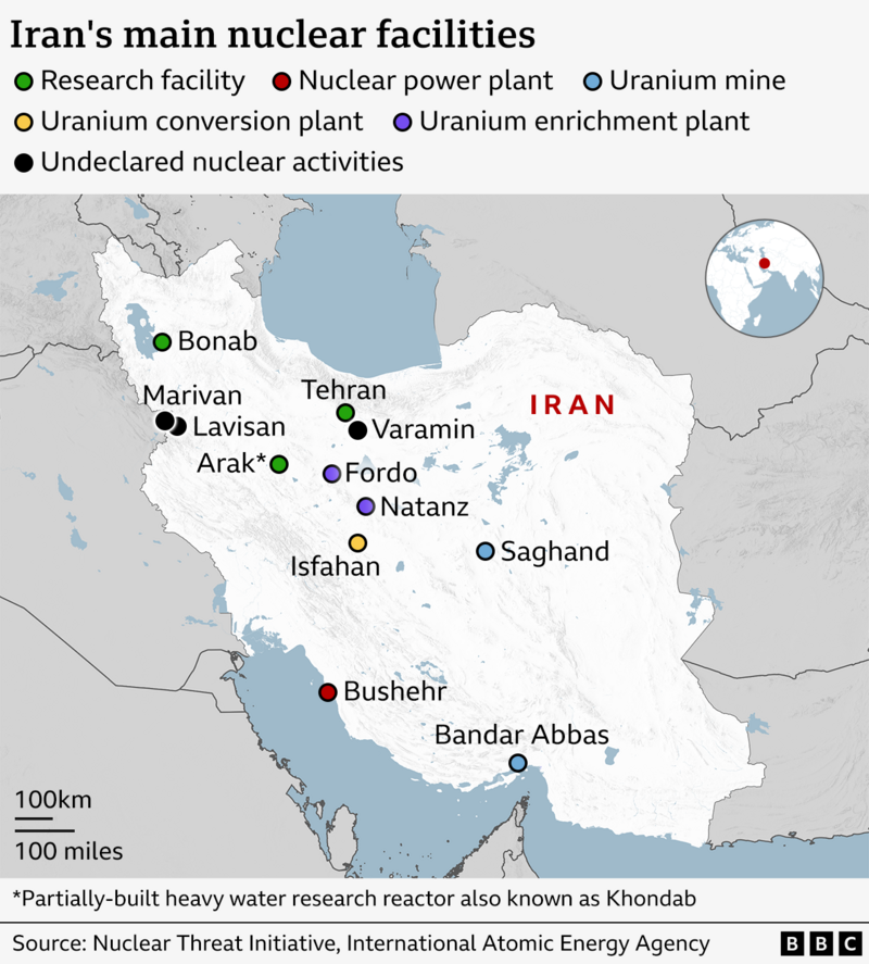 What are the risks of bombing a nuclear site? - BBC News