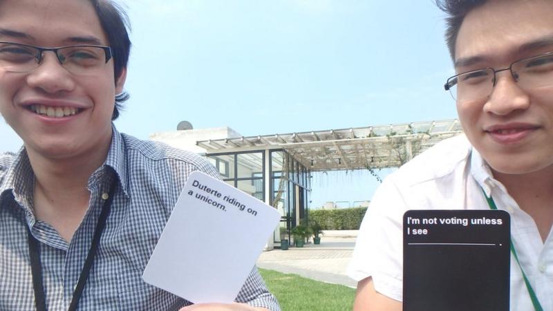 Cards Against Corruption: A game about the Philippines - BBC News