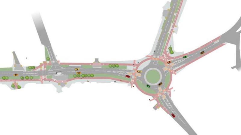 Sheffield's Dutch-style roundabout prompts mixed reactions - BBC News