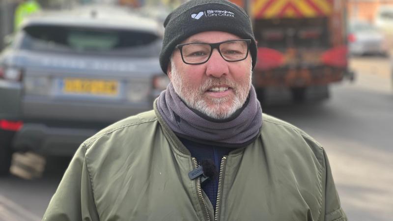Striking Birmingham bin worker feels 'kicked out the back door' - BBC News