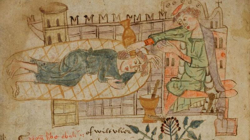 Cambridge University exhibition reveals medieval medical cures - BBC News