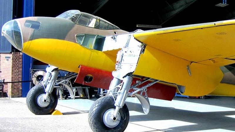 WW2 Mosquito aircraft blueprints found at Airbus factory - BBC News