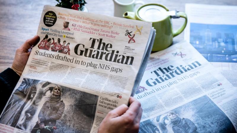 Guardian records first operating profit since 1998 - BBC News