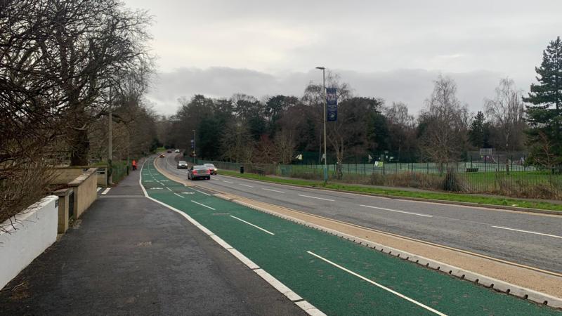 Three-month closure of A435 planned for work on new cycle path - BBC News