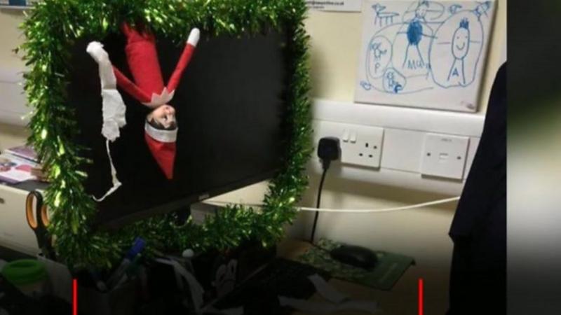 Is Welsh Santa the original Elf on the Shelf? - BBC News