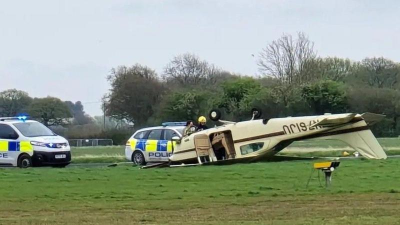 Passenger in Church Fenton light aircraft crash died days later - BBC News