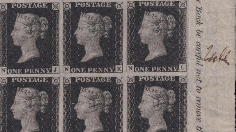 Penny Black stamps to sell in Bristol for up to £200k - BBC News