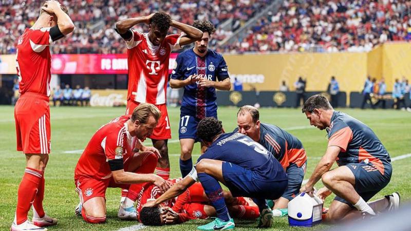 Bayern Munich: Jamal Musiala out for 'long period' with broken leg and ...